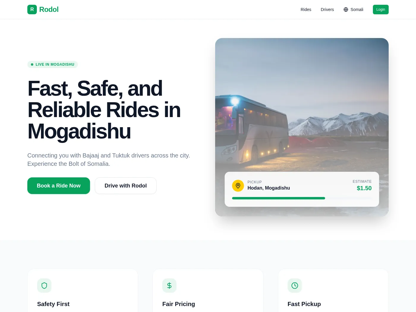 Rodol Ride Hailing