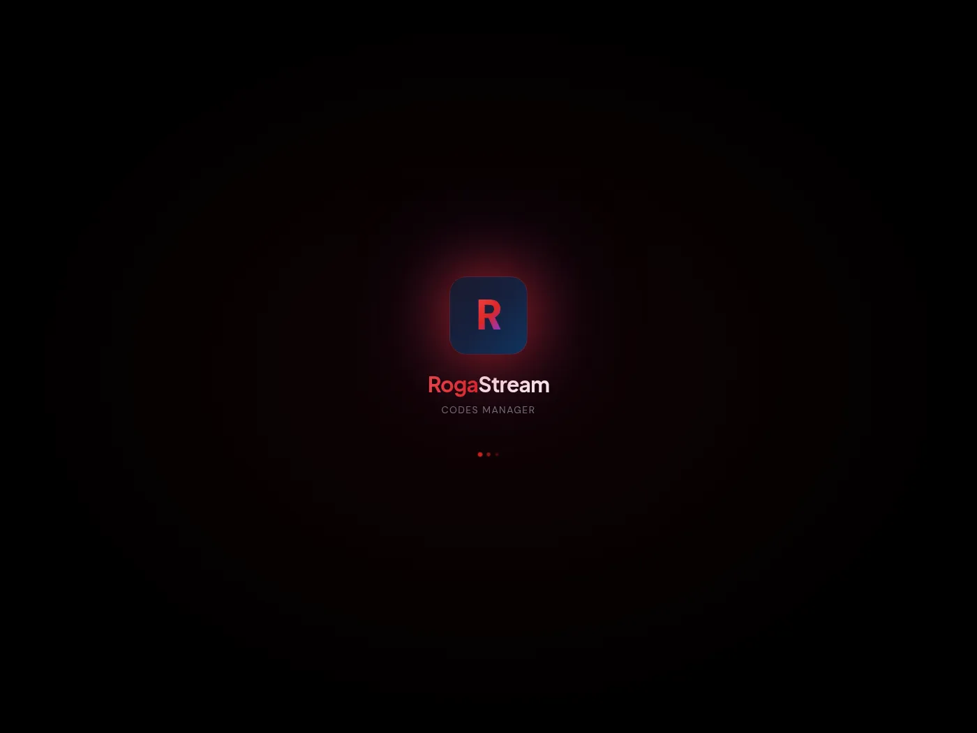 RogaStream Codes Manager