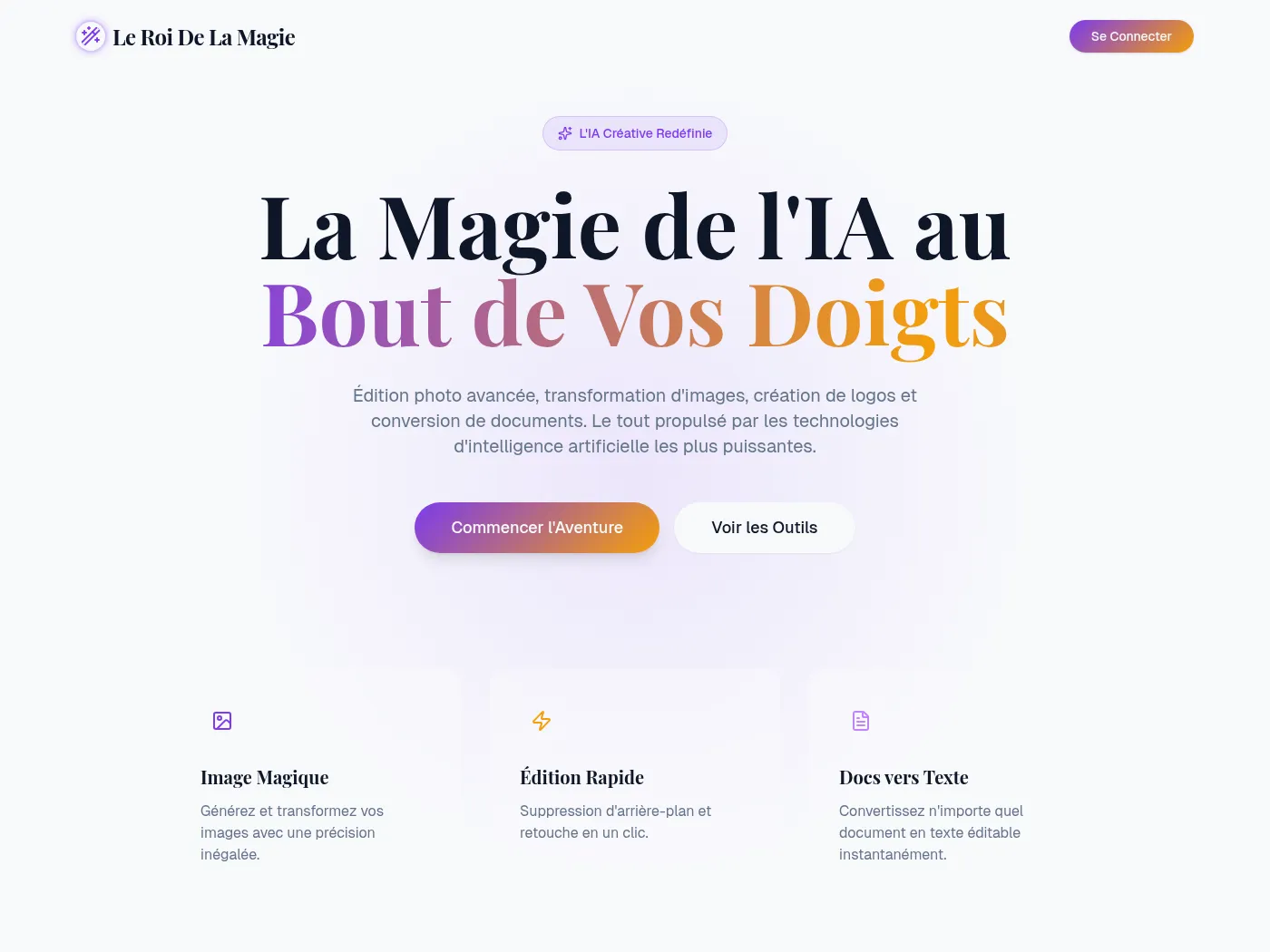Le Roi De La Magie
