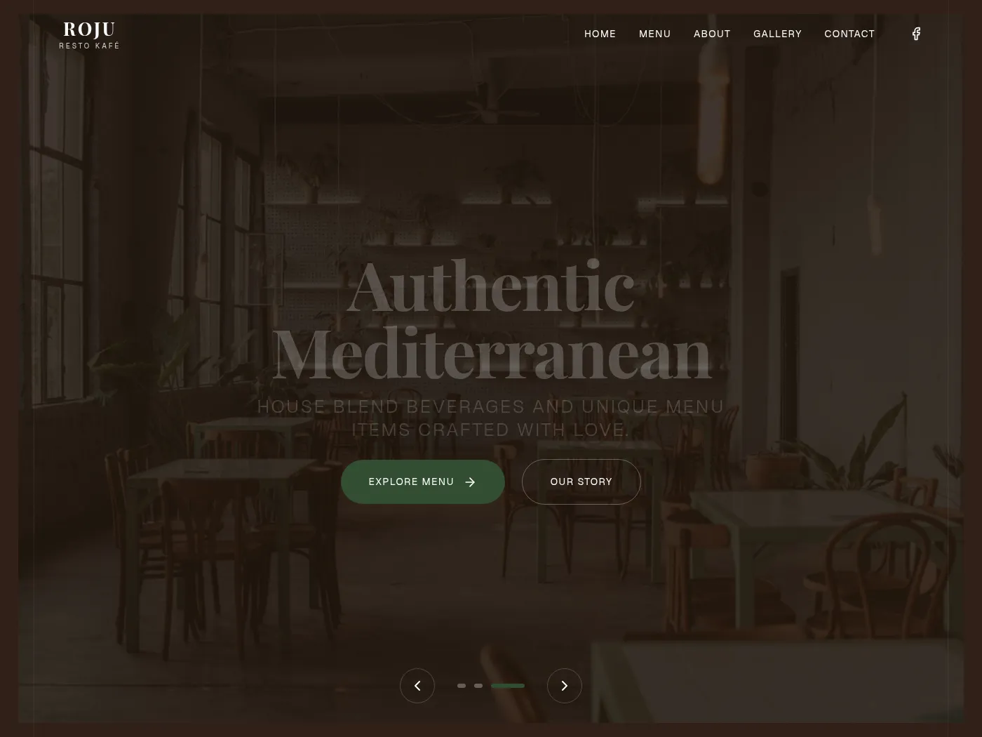 Roju Resto Kafe Site