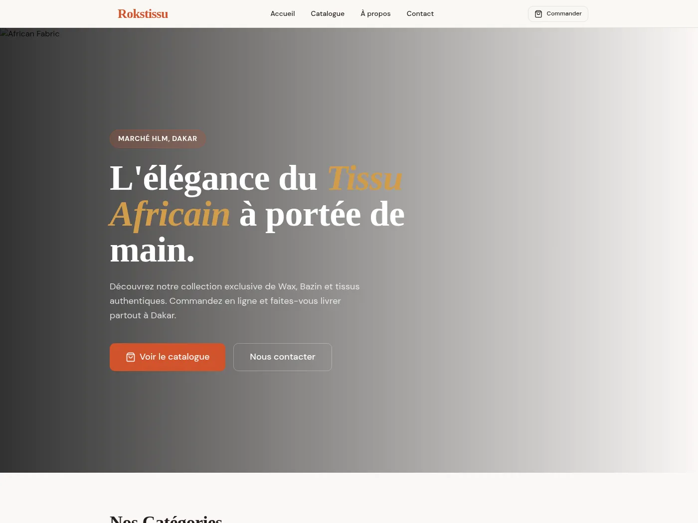 Rokstissu E-Commerce Web