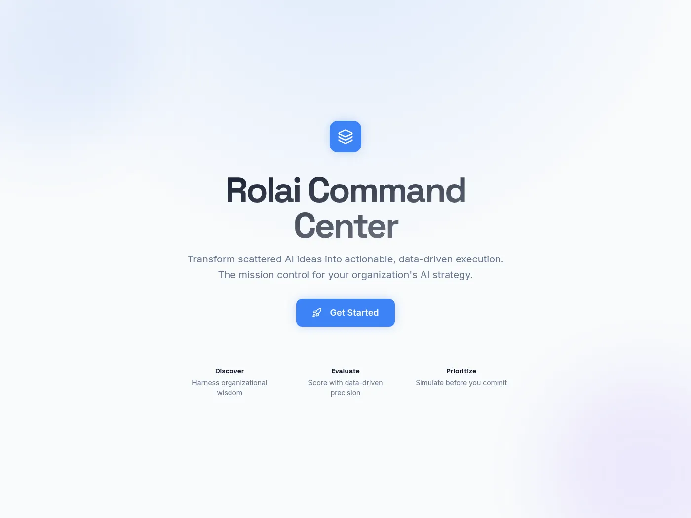 Rolai Command Center