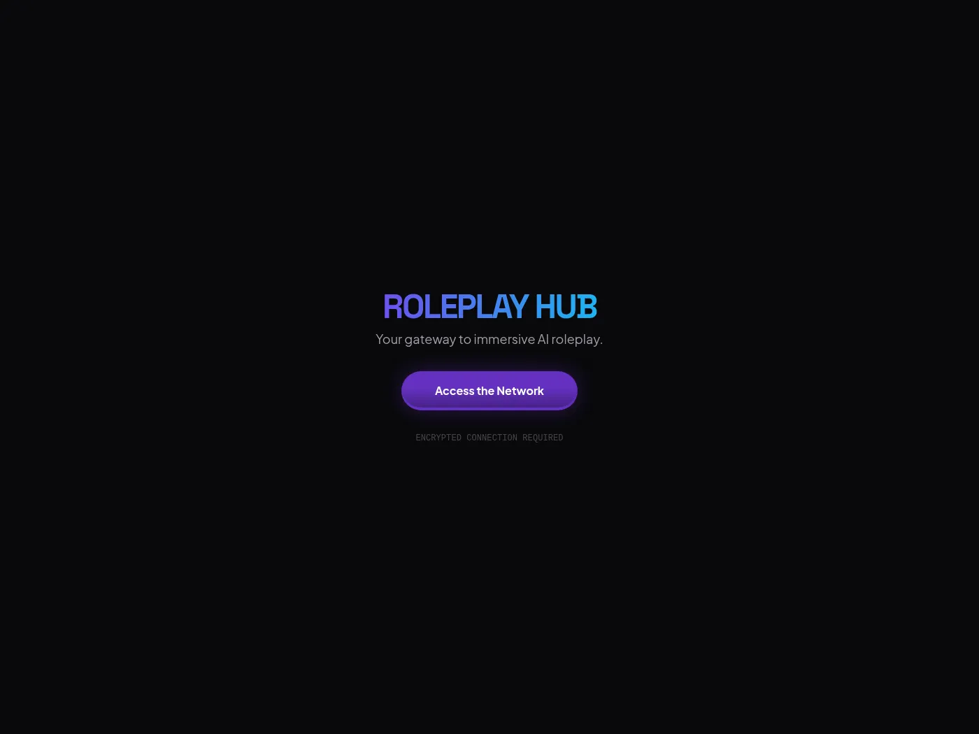 Roleplay AI Chat Hub