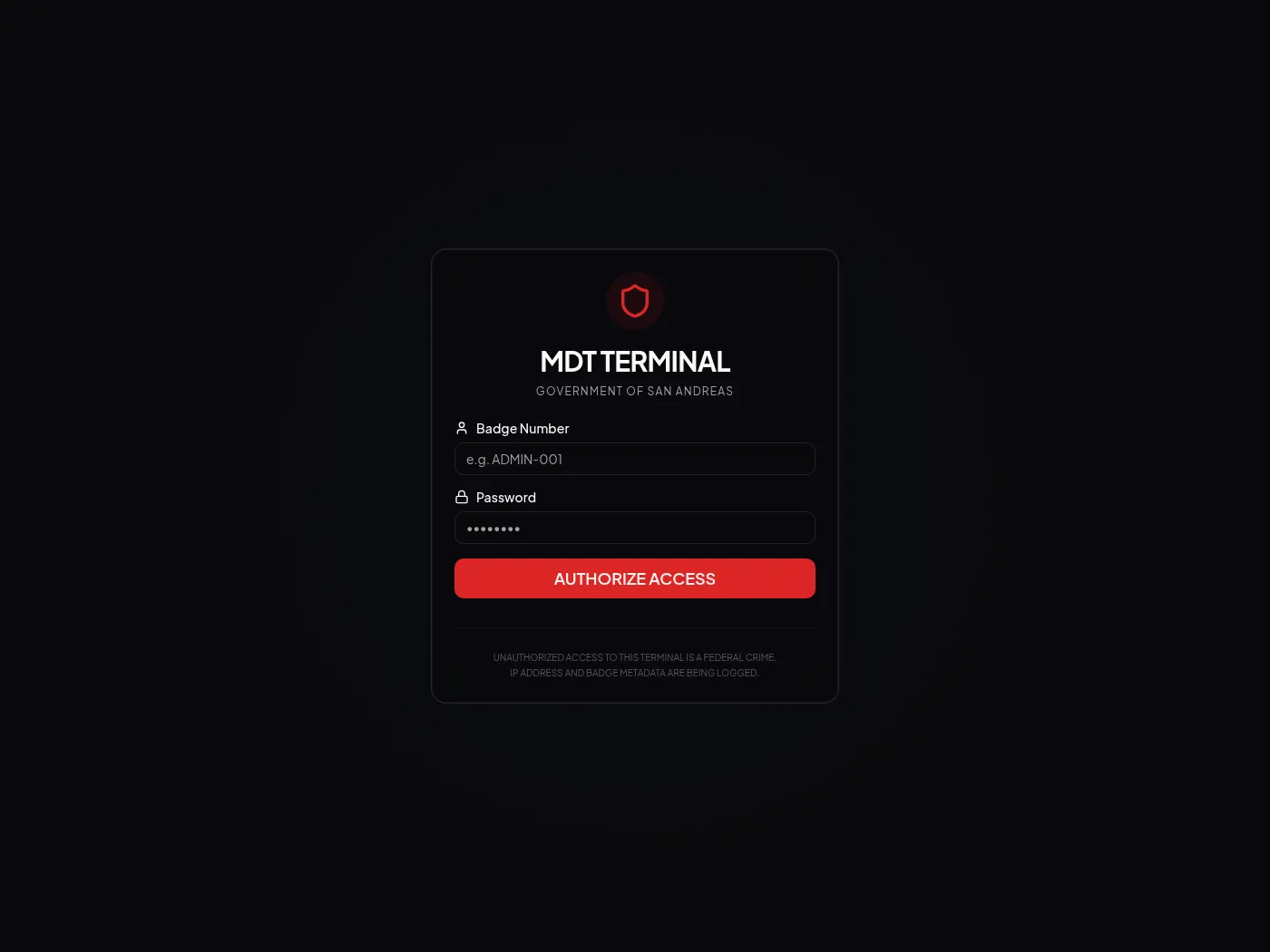 Roleplay MDT Pro