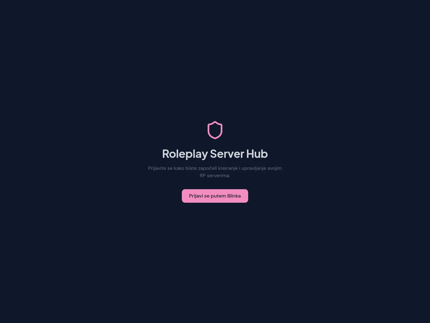 Roleplay Server Hub