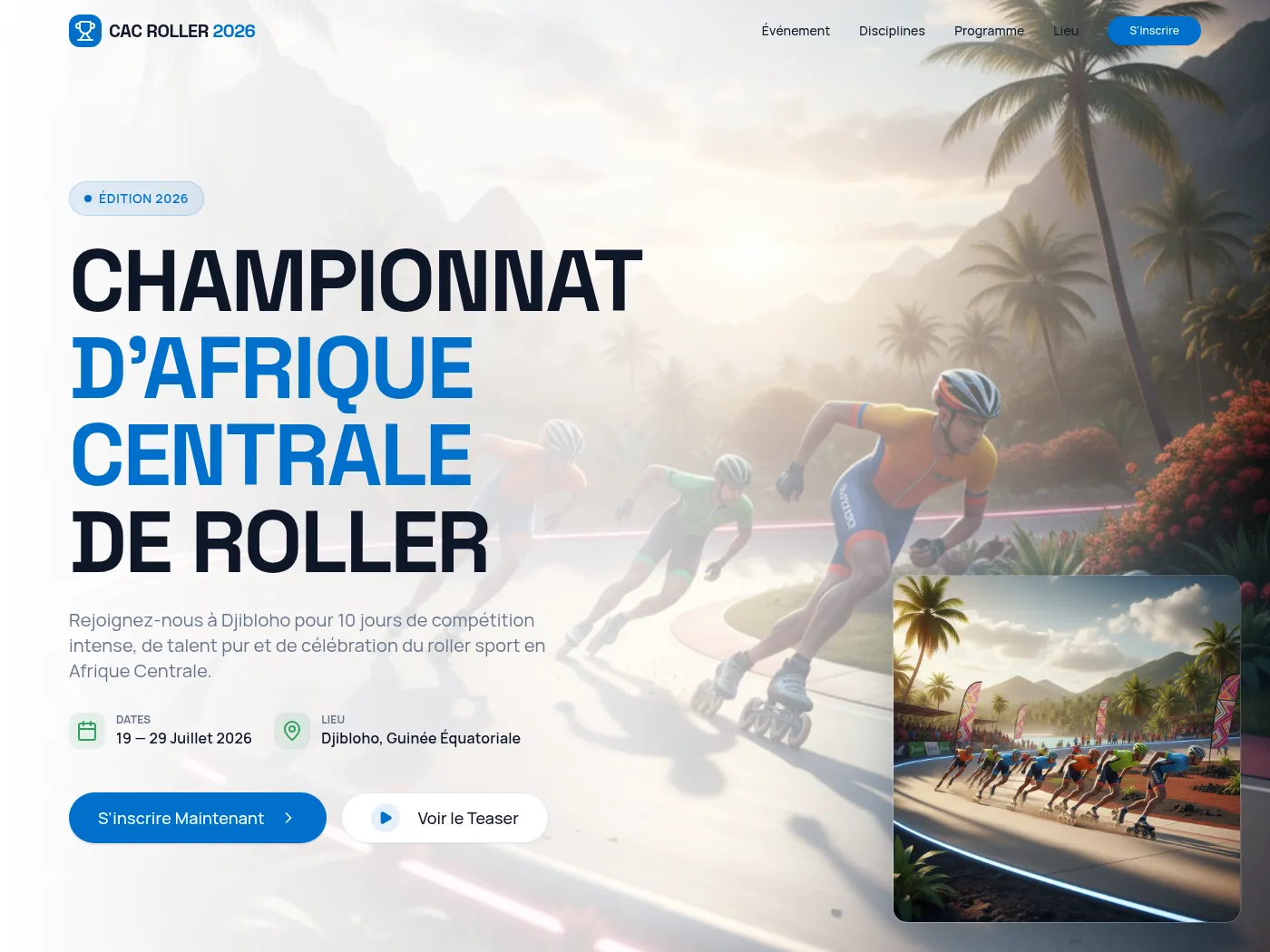 Central Africa Roller Cup