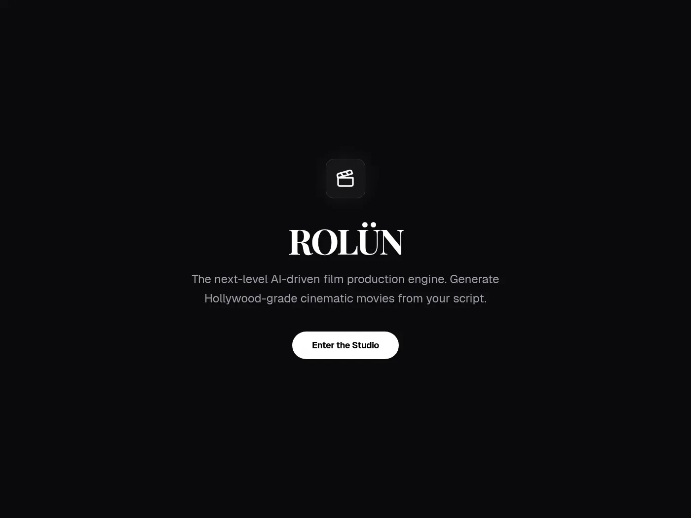ROLÜN Film AI Studio