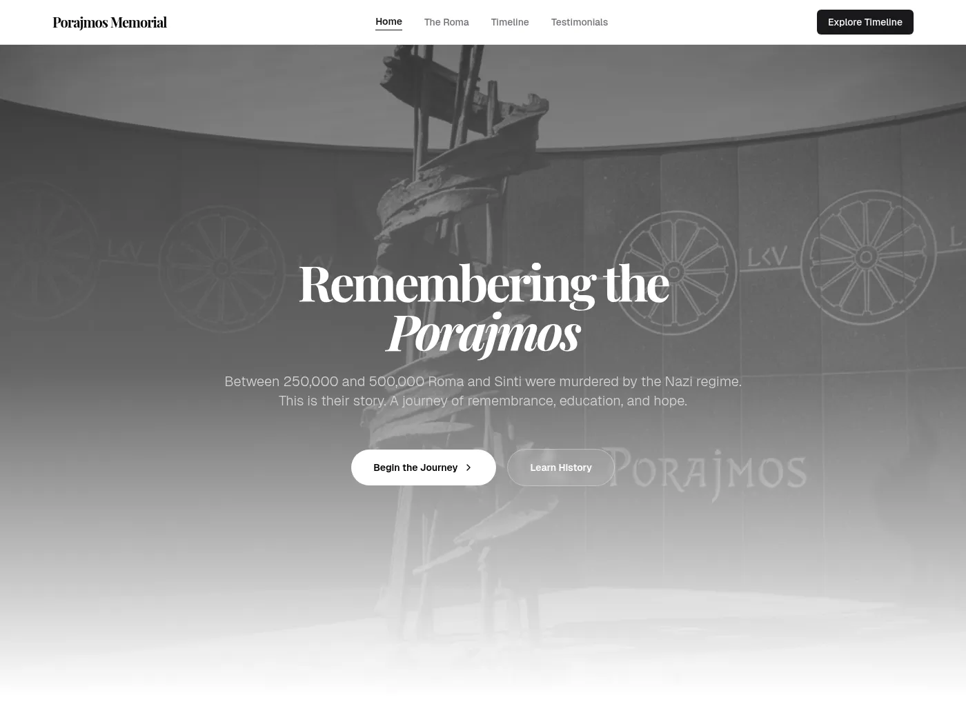 Roma Holocaust Interactive