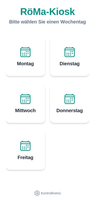 RöMa-Kiosk App