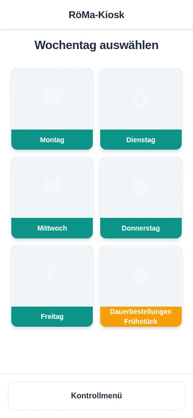 RöMa-Kiosk App