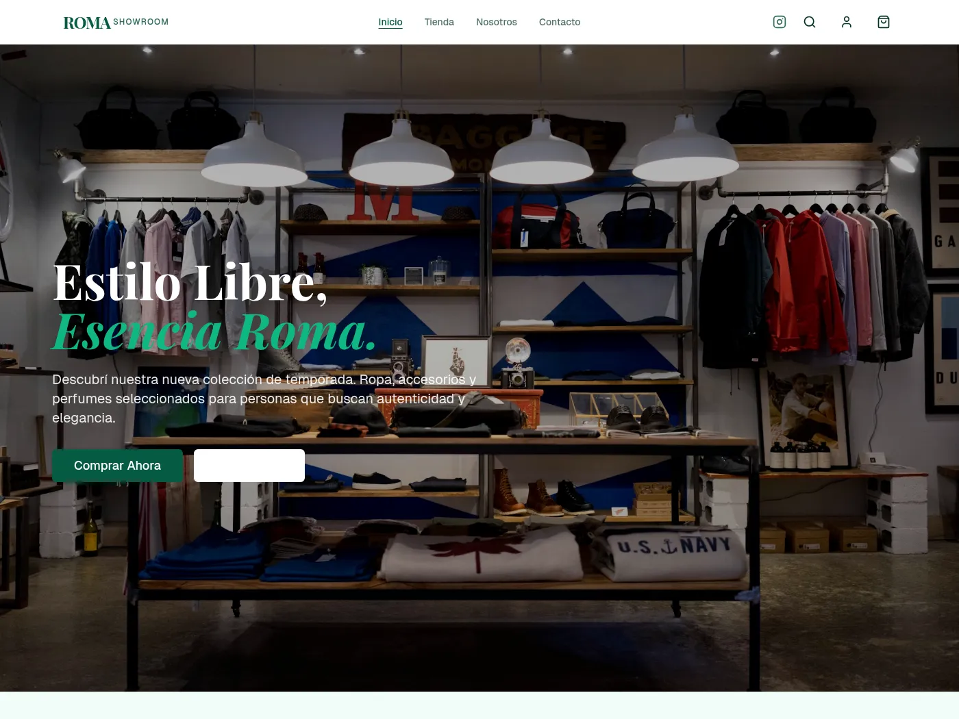 ROMA Showroom Web