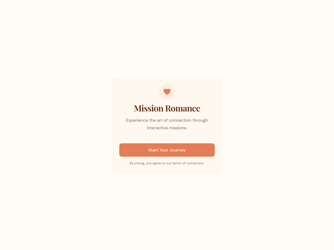 Relationship Mission Simulator