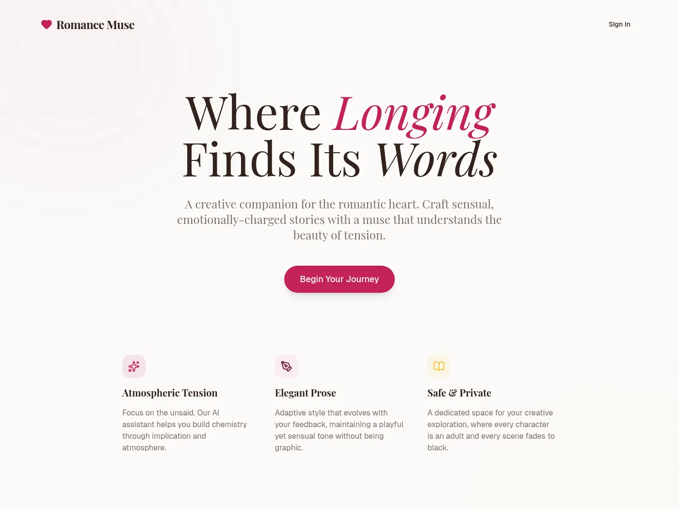 Romance Muse Assistant