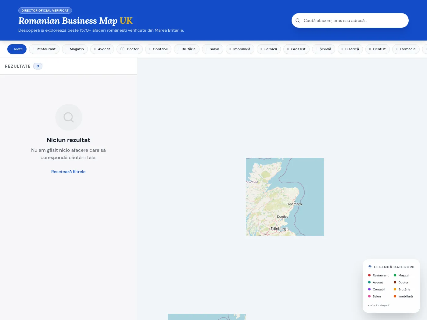 Romanian Business Map UK