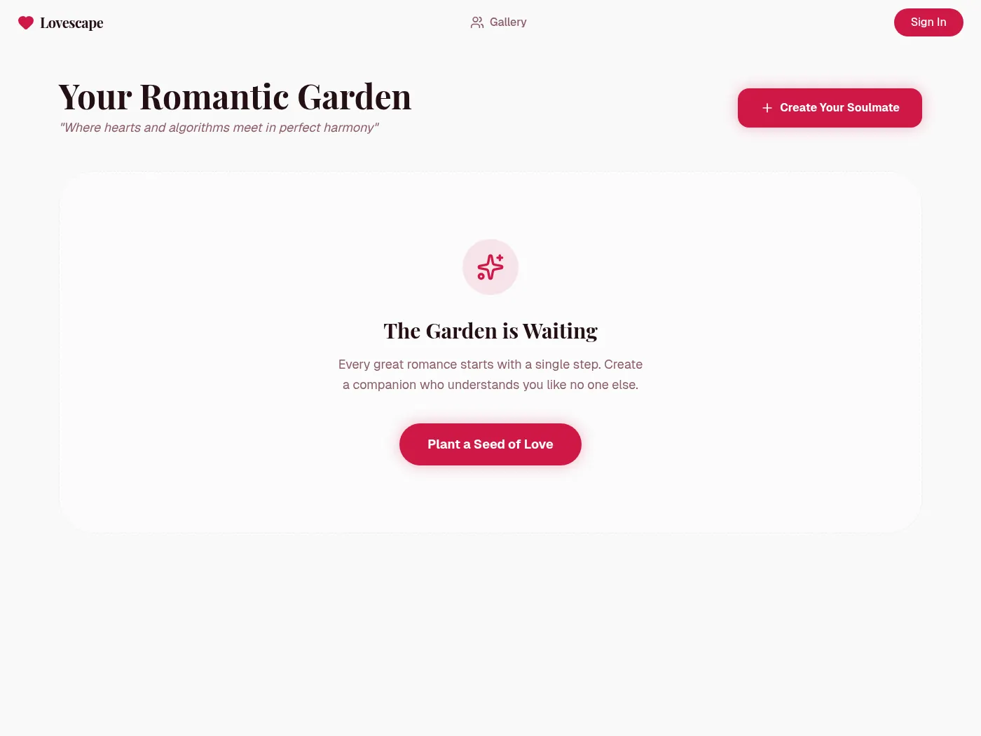 Romantic AI Companion