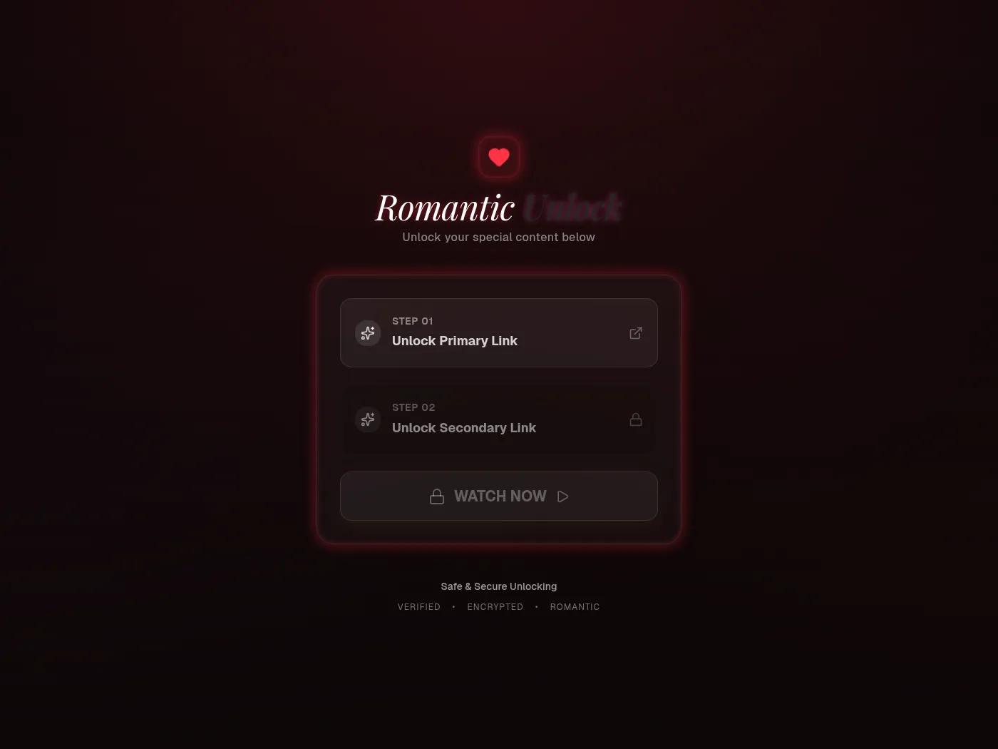 Romantic Link Unlocker