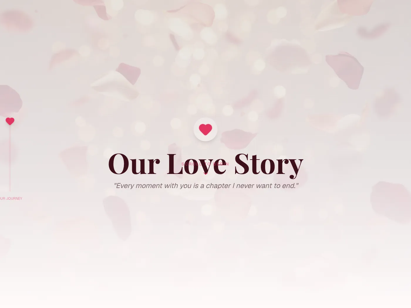 Romantic Scroll Story