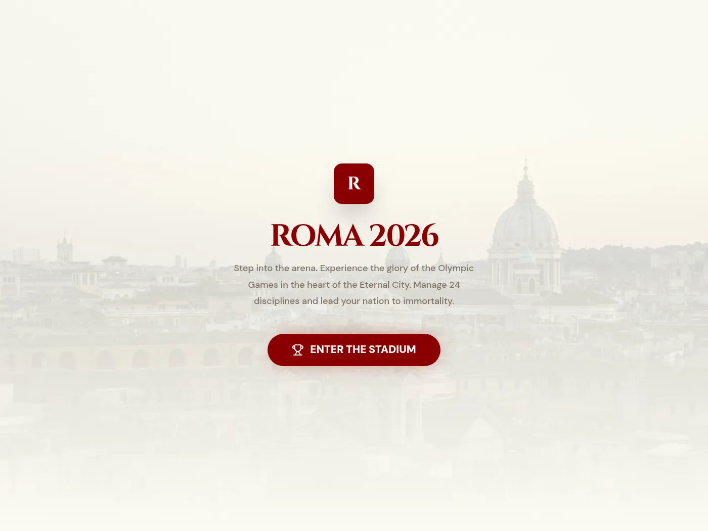 Rome Olympic Simulator