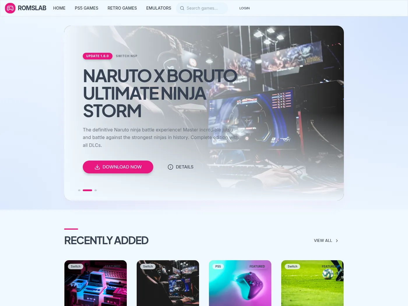 RomsLab Web Template