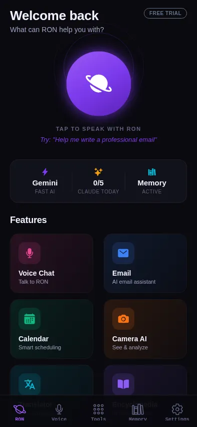 RON AI Assistant