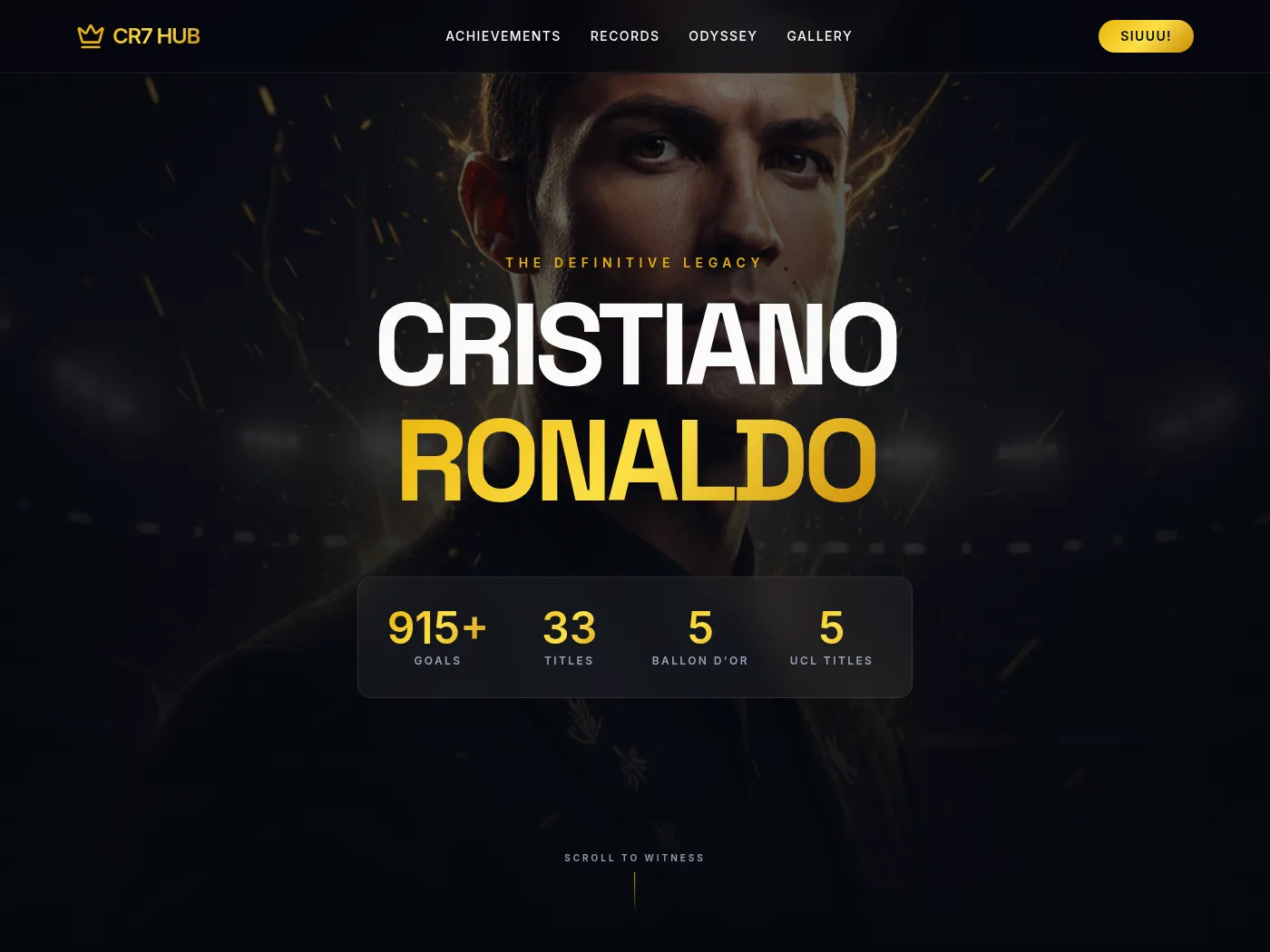 Ronaldo Achievements Hub