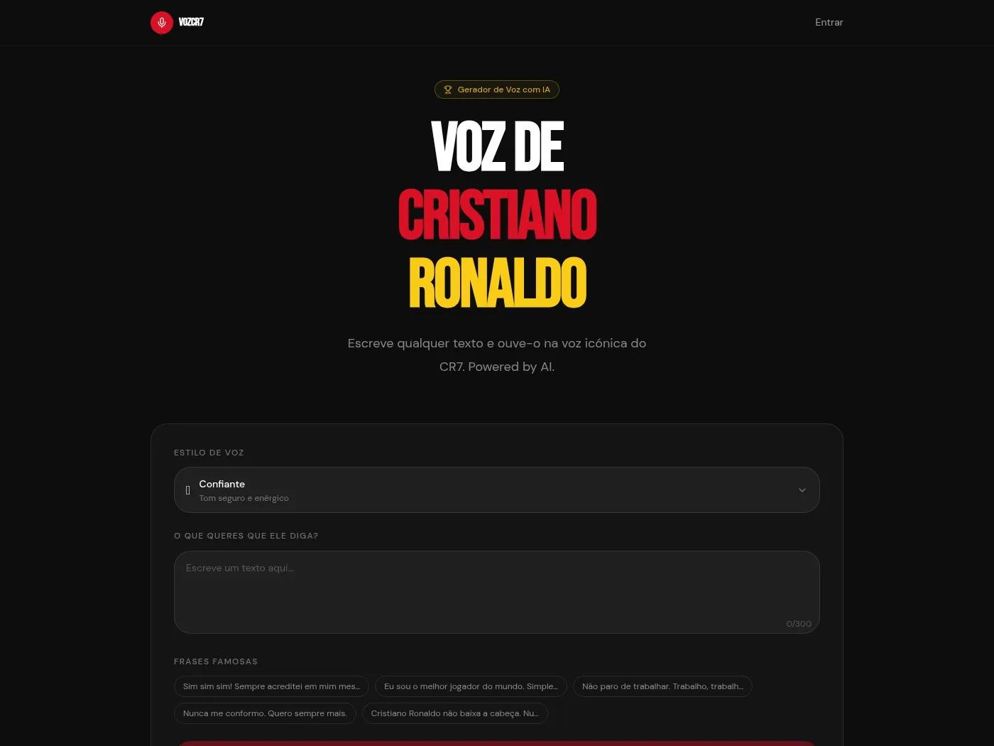 Voz de Ronaldo