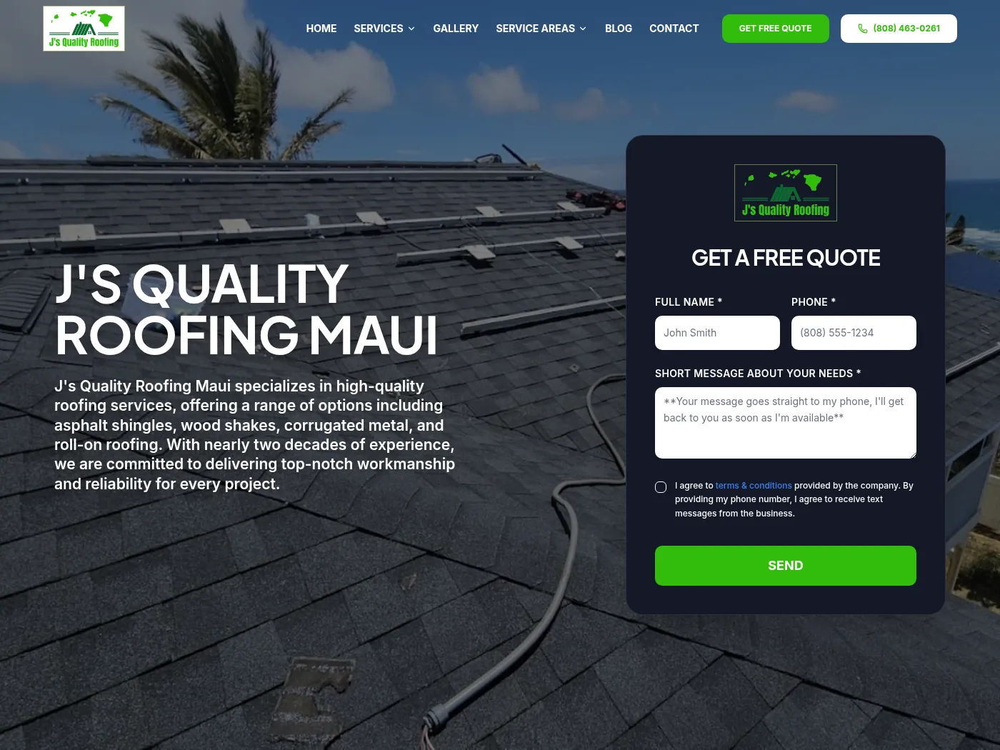 Quality Roofing Clone
