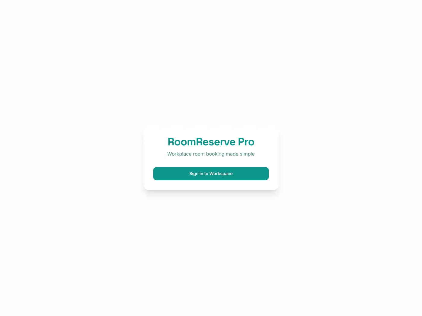 RoomReserve Pro
