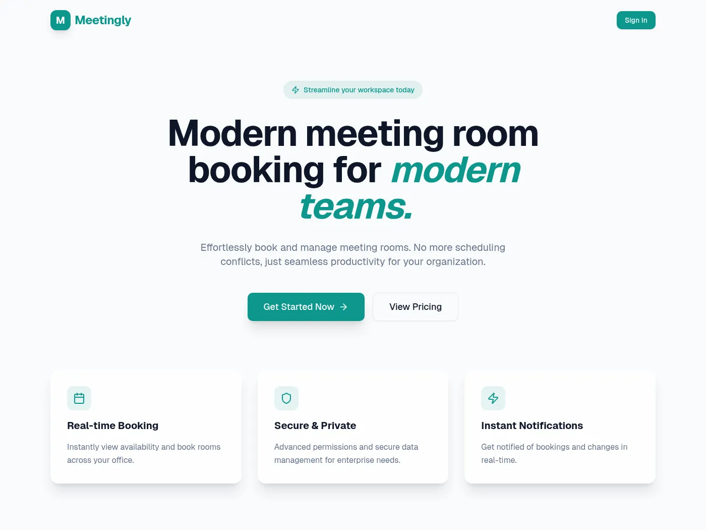 Room Booking App