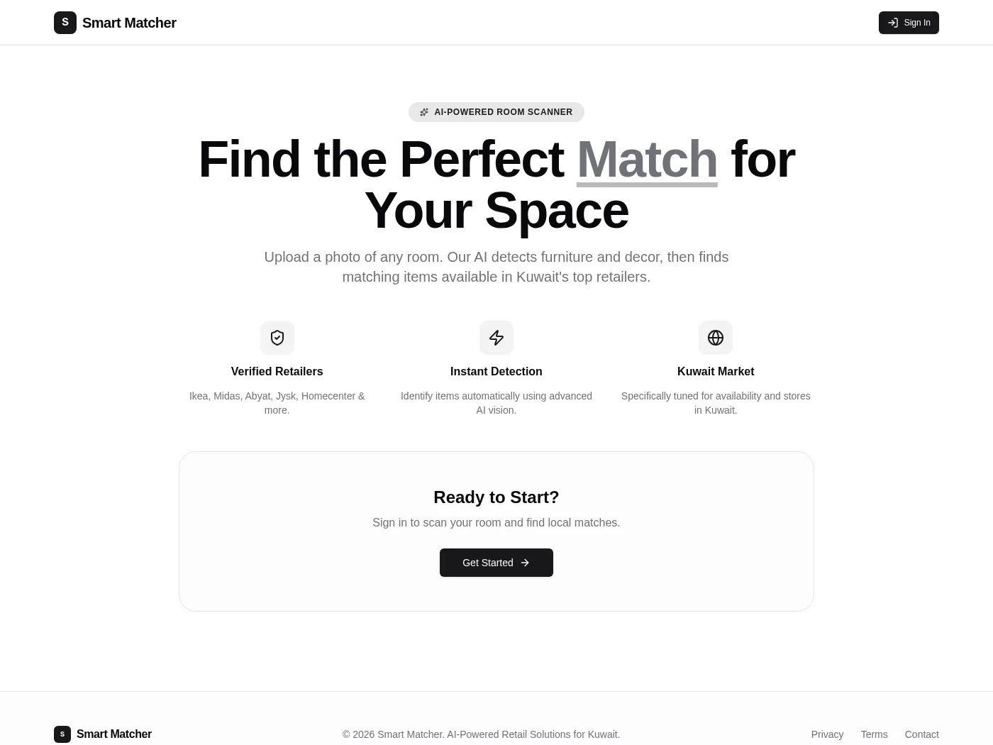Smart Room Matcher
