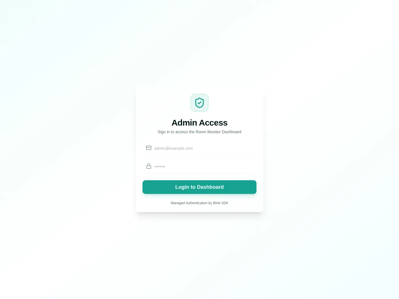 Room Monitor Dashboard