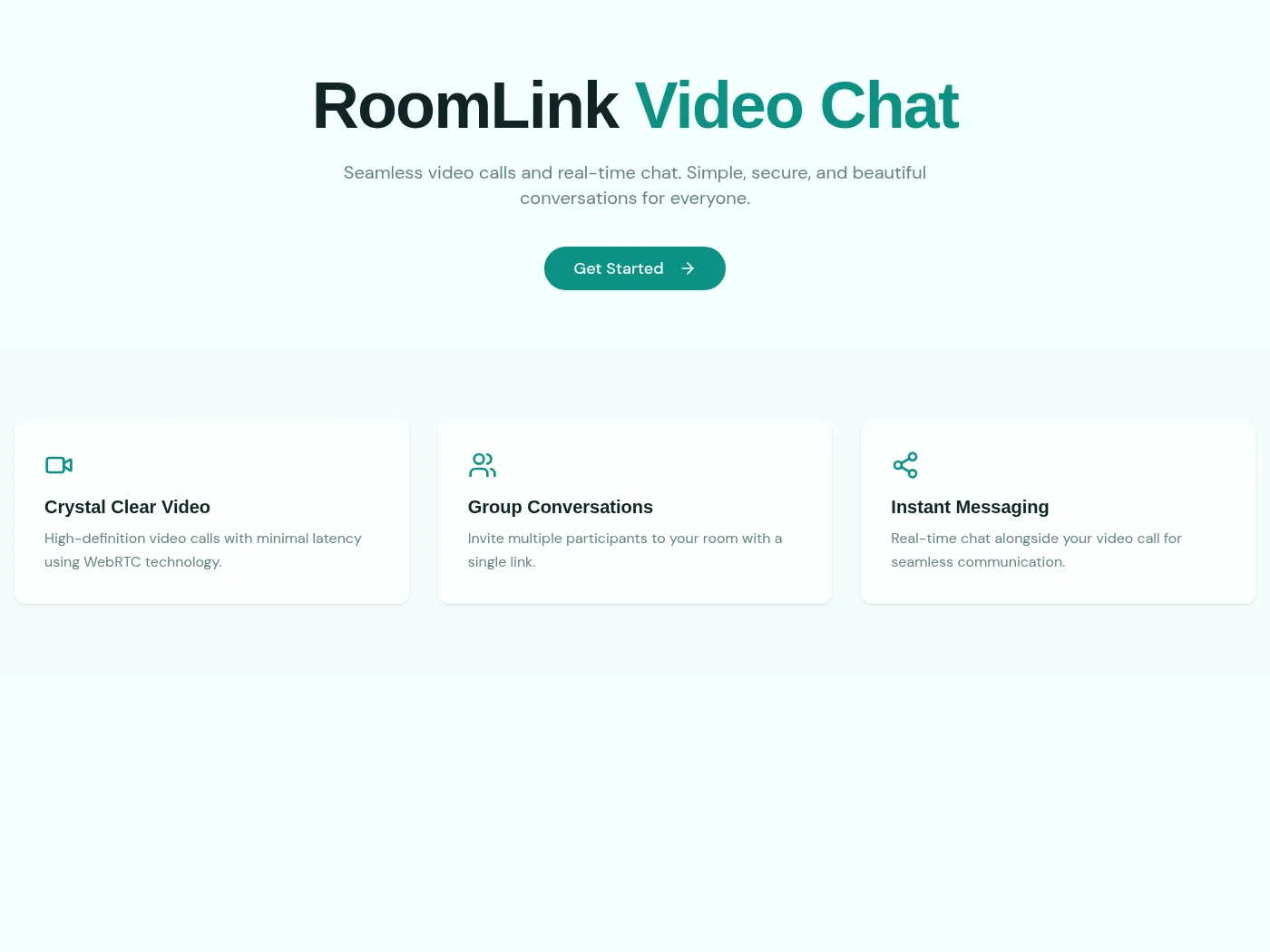 RoomLink Video Chat