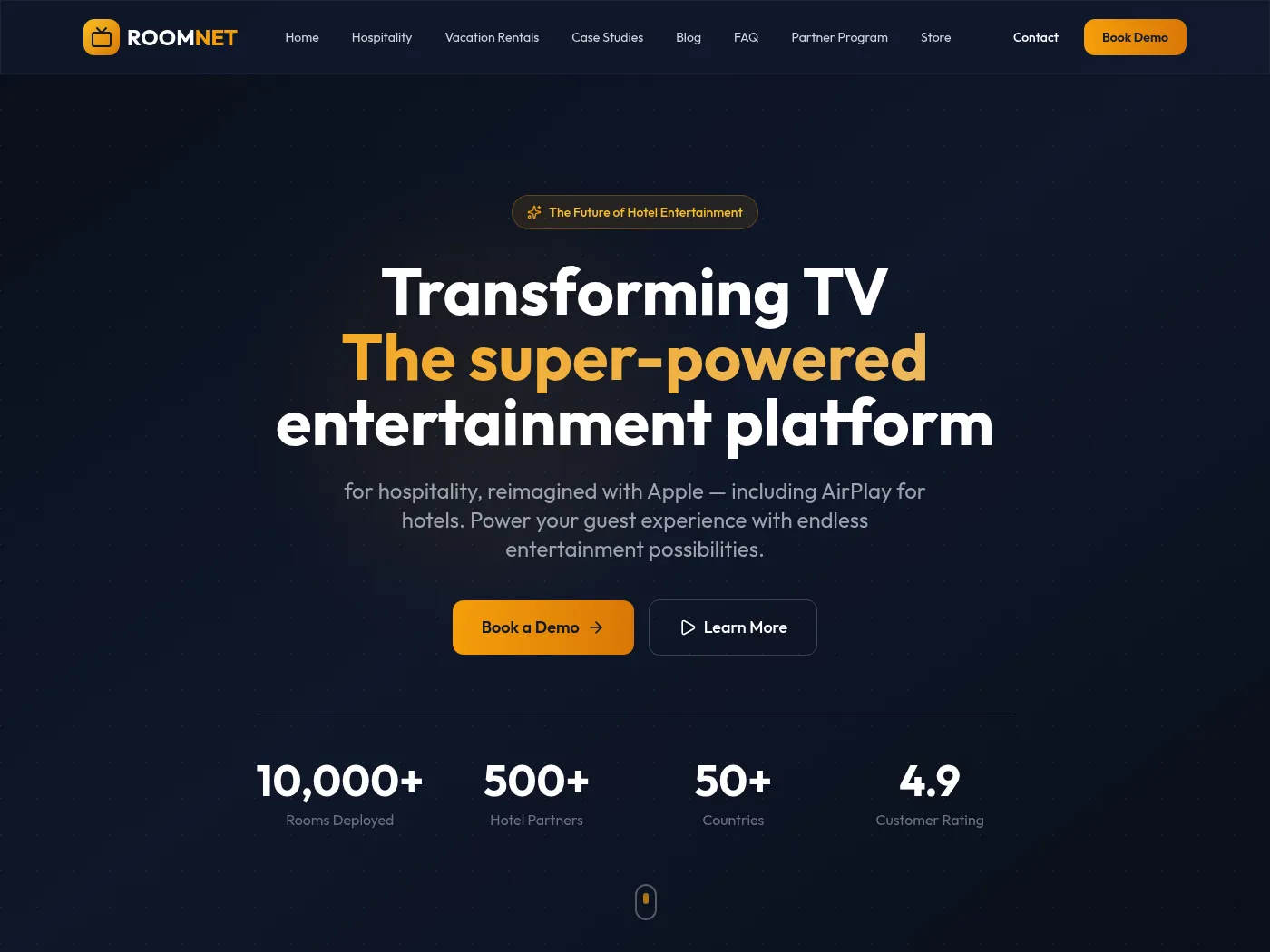RoomNet Web Clone