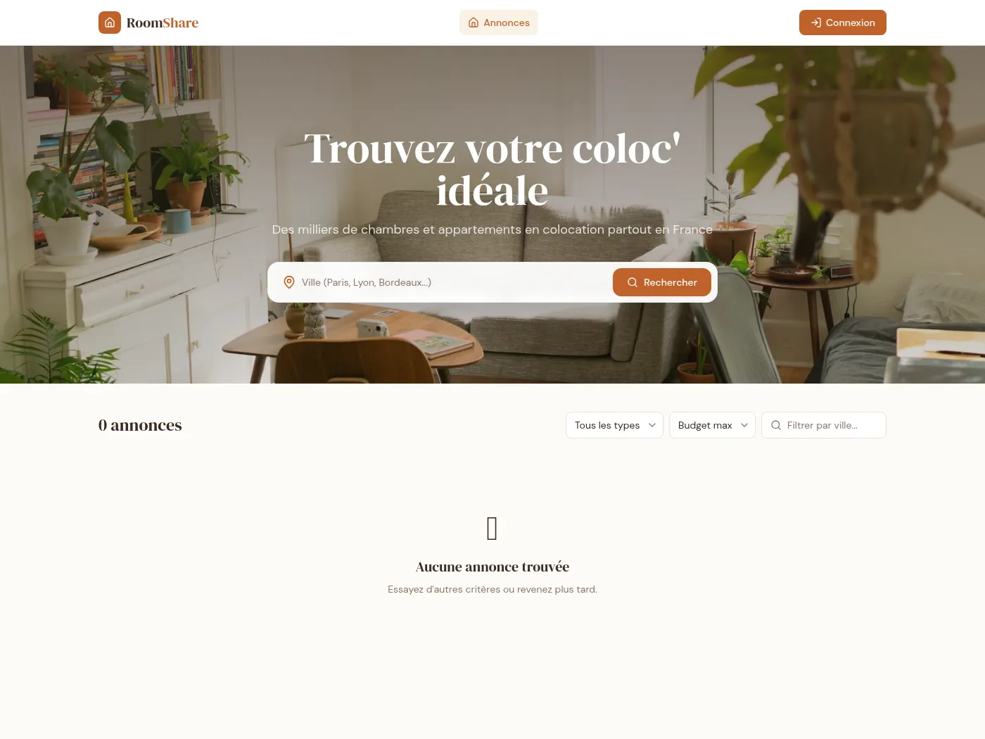 RoomShare Platform