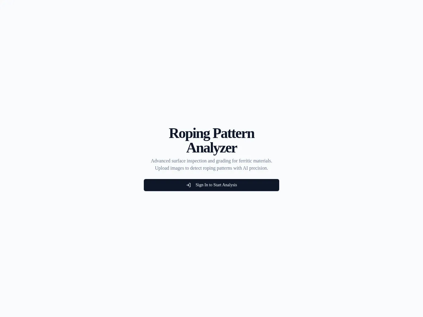 Roping Pattern Analyzer