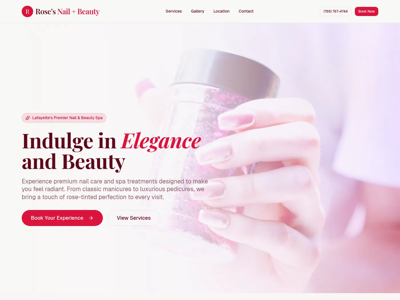 Rose’s Nail & Beauty Spa Site