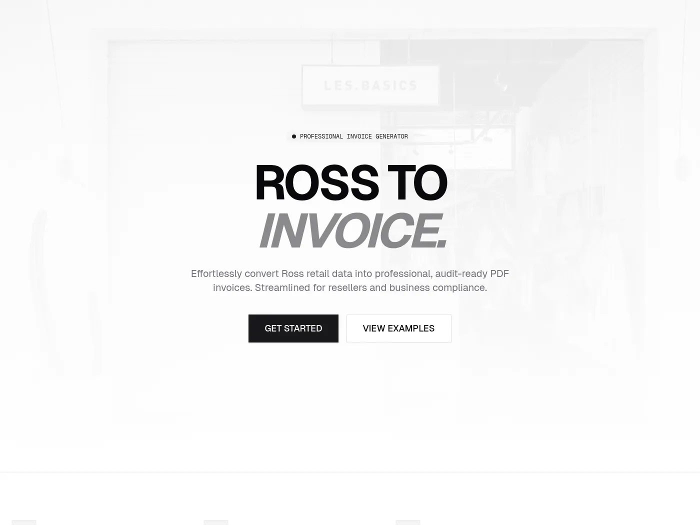 Ross PDF Invoice Builder