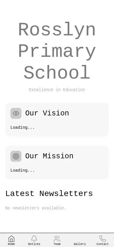 Rosslyn Primary Portal