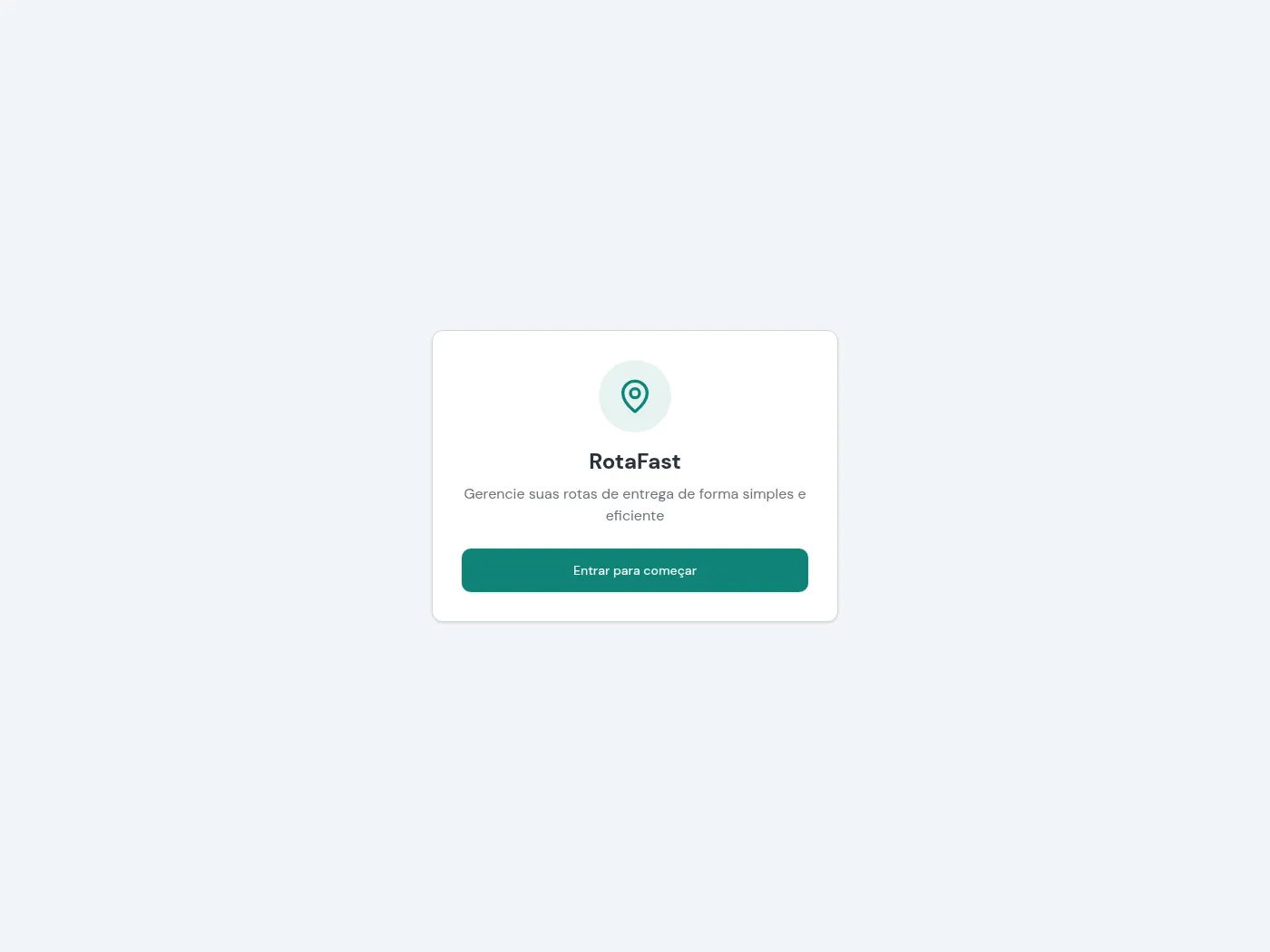 RotaFast Delivery Manager