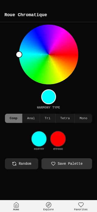 Roue Chromatique App