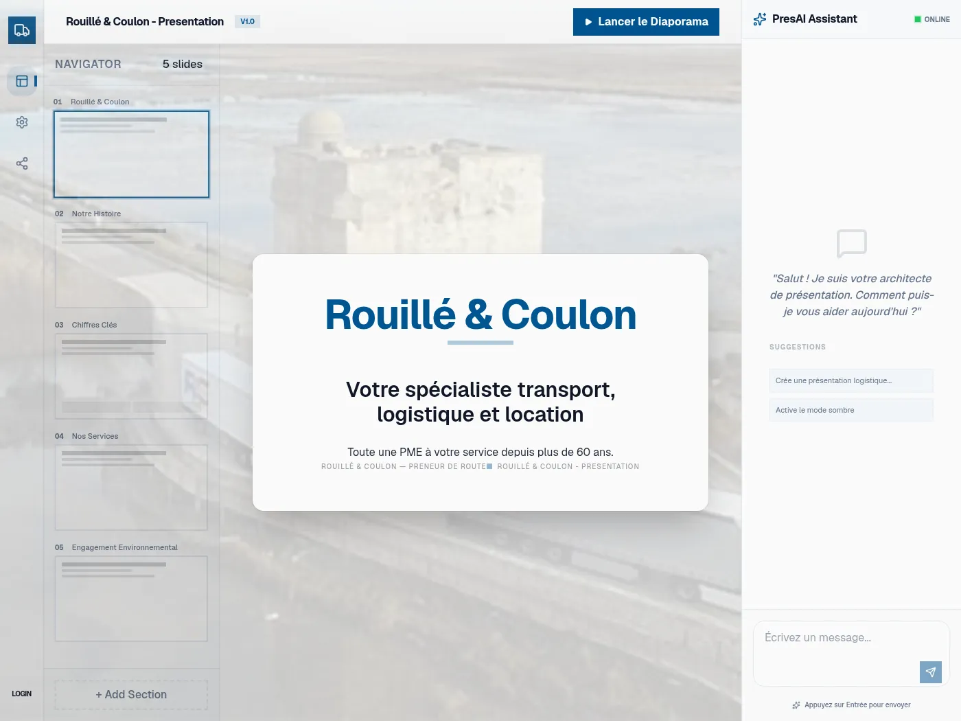 Rouille Coulon Presentation