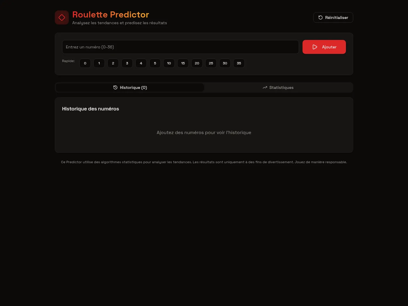 Roulette Predictor Agent