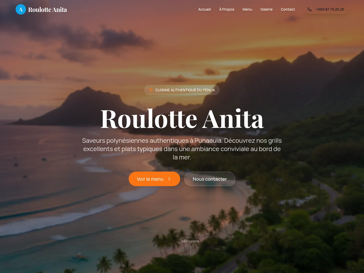 Roulotte Anita Landing