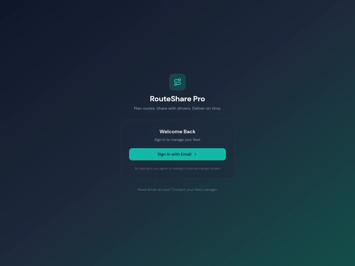 RouteShare Pro