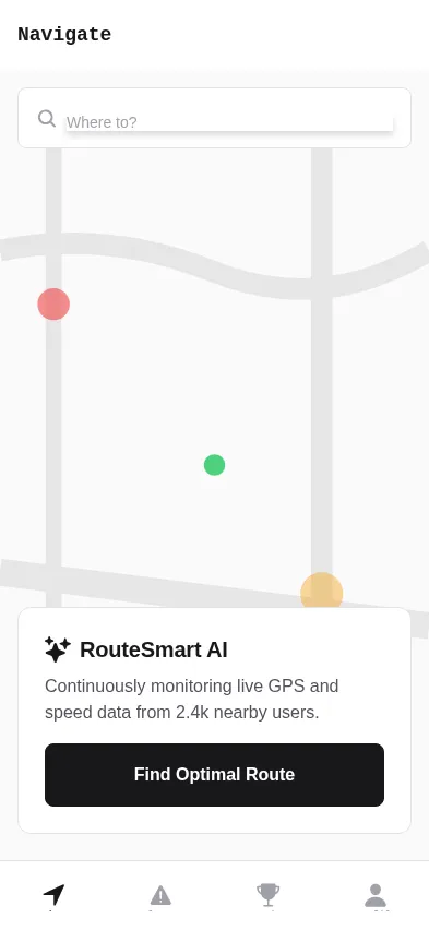 RouteSmart AI Navigation