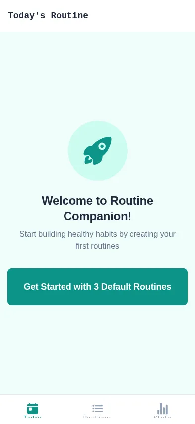 Routine Companion
