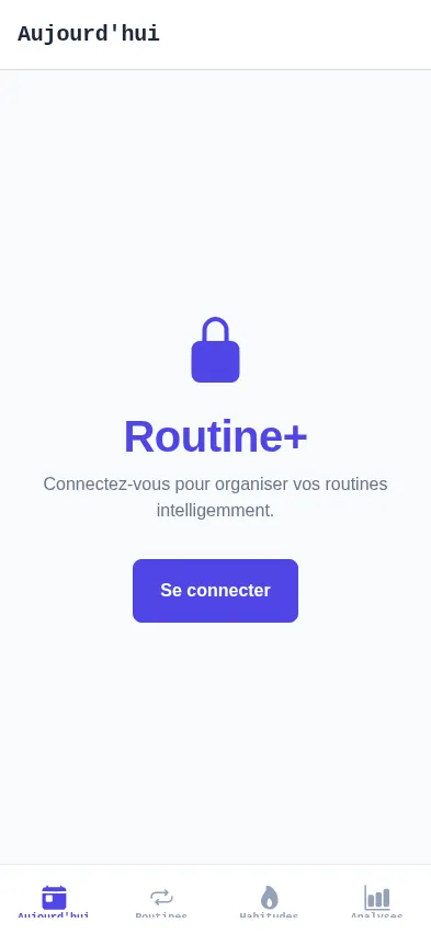 Routine+ Assistant