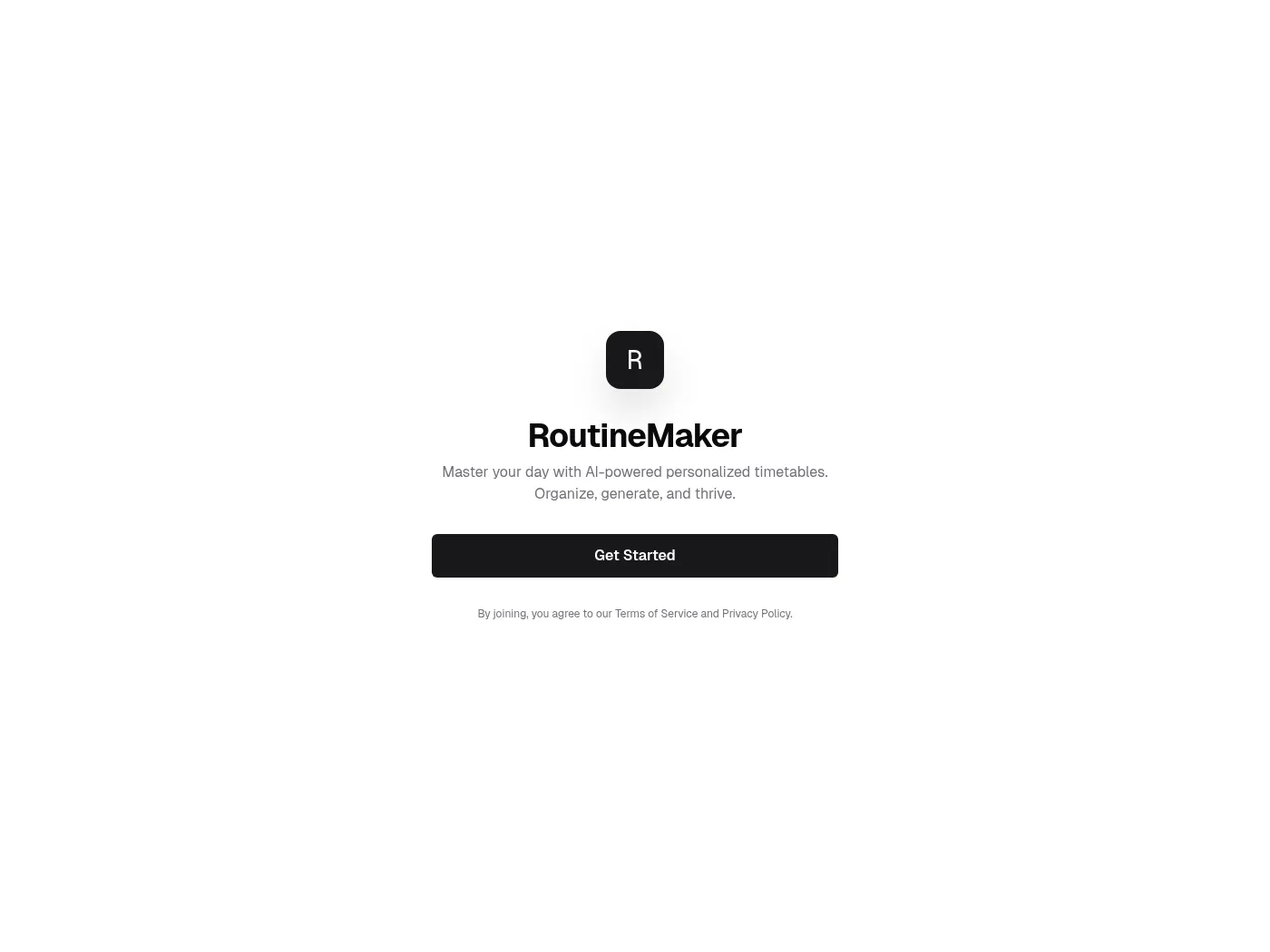 Routine Timetable Maker