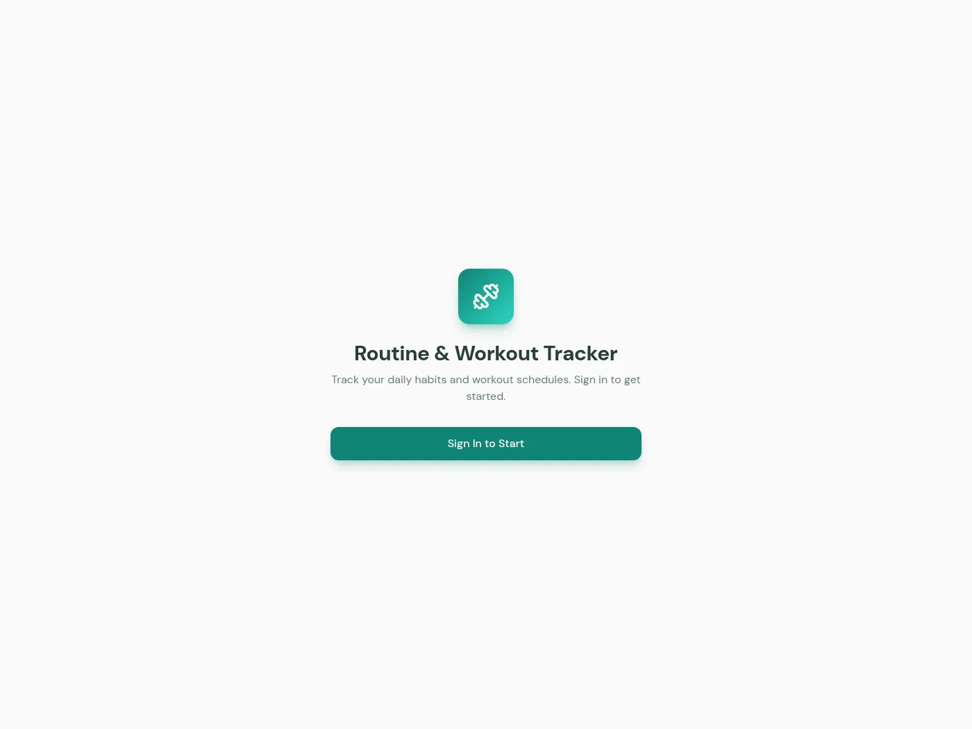 Routine & Workout Tracker